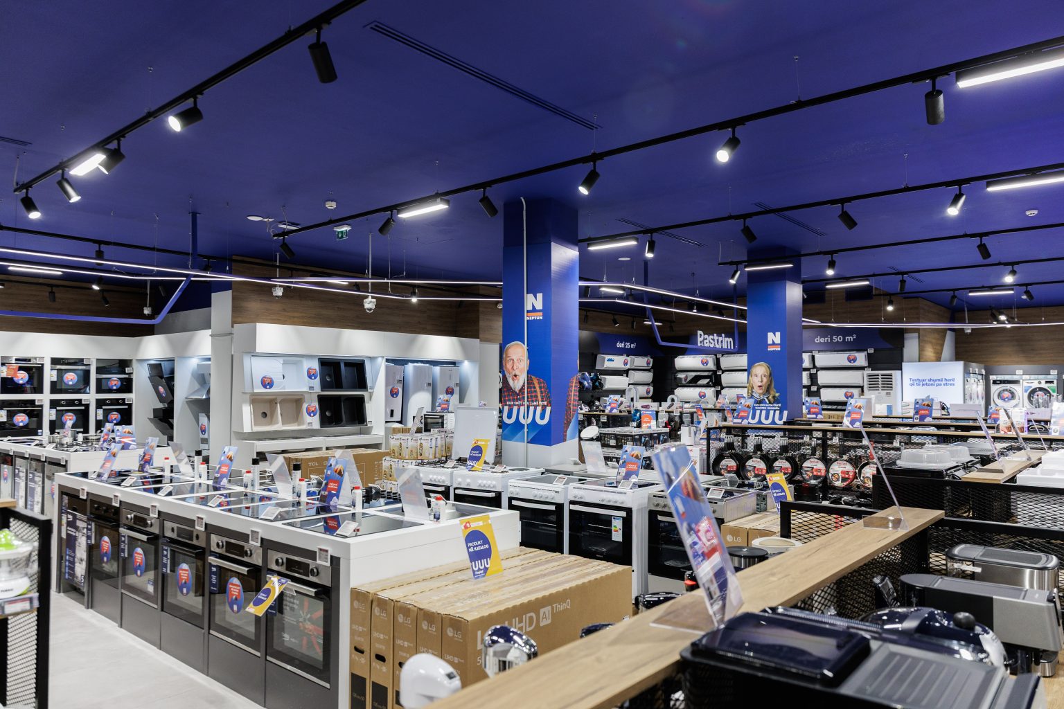 Neptun opens its newest store in Tirana, a key step in expanding the ...